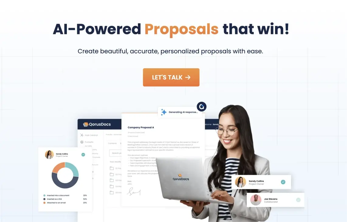 AI Proposal Management Software | QorusDocs